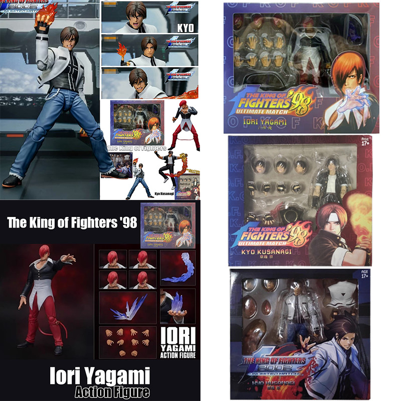 Action Figure Iori Yagami KOF Kyo Kusanagi Action Figure The King of ...