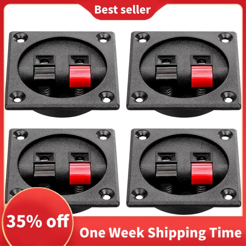 Available 4PCS Speaker Box Terminal Cup, Spring Square Subwoofer Box ...