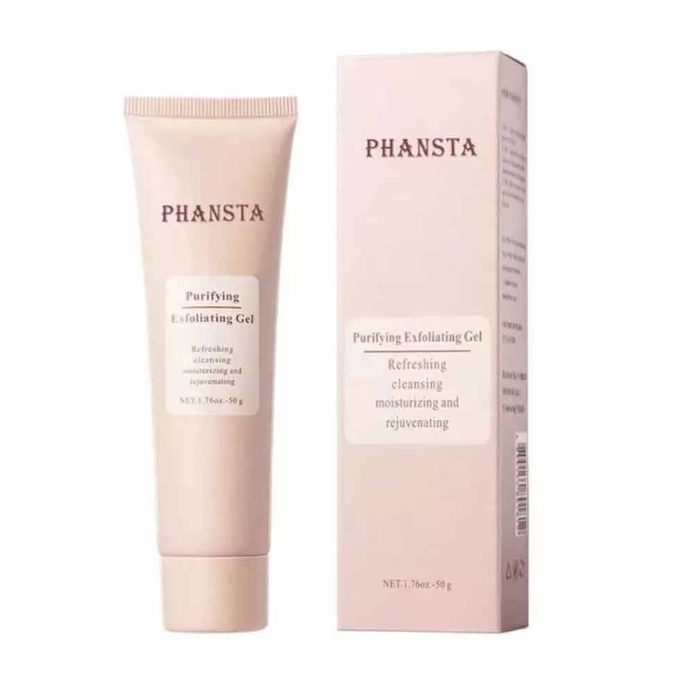 3 PACKS PHANSTA Purifying Exfoliating Gel Cleanses Moisturizes ...