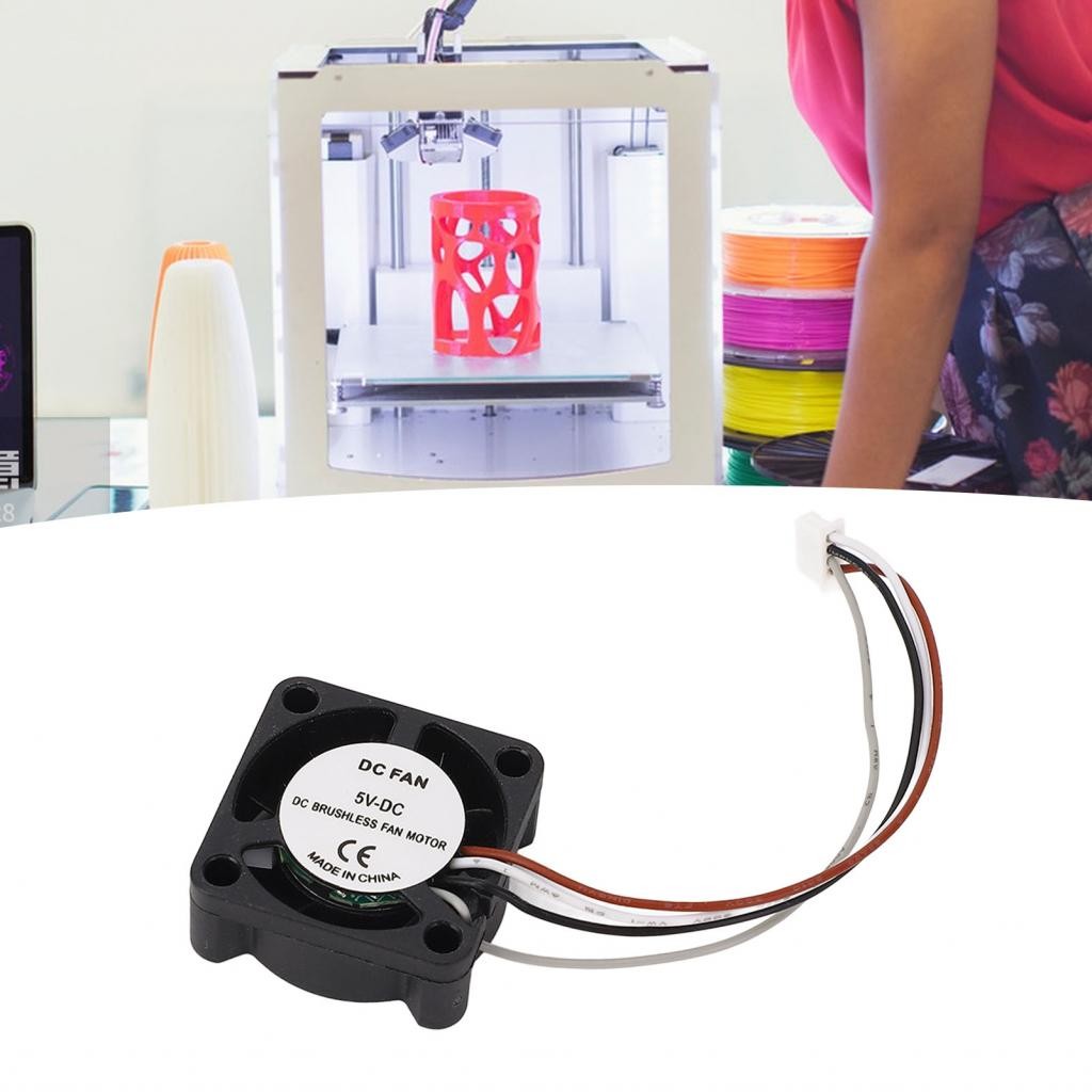 Printer Hot End Fan 14000+10%RPM Dual Ball Bearing DC 5V Hotend for ...