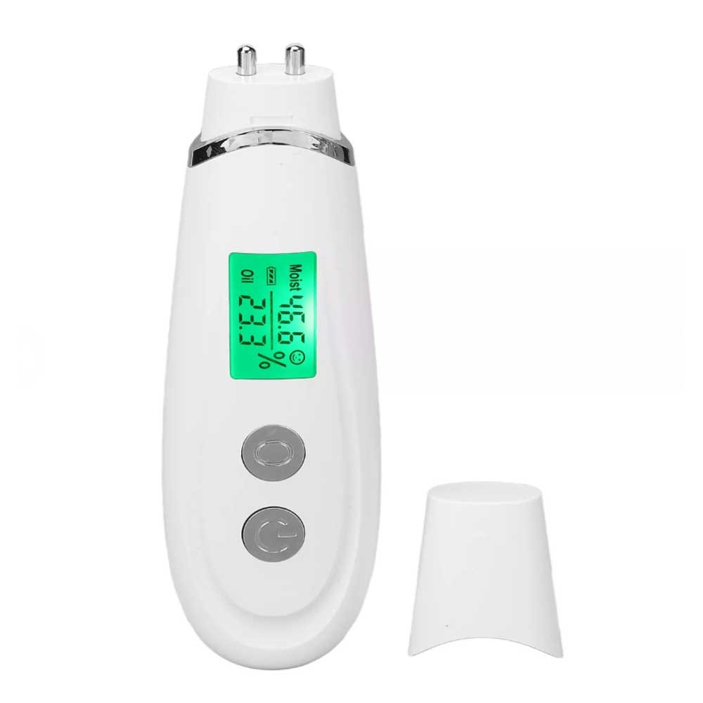 White Skin Detector Facial Moisture Tester Detector Skin Oil Content ...