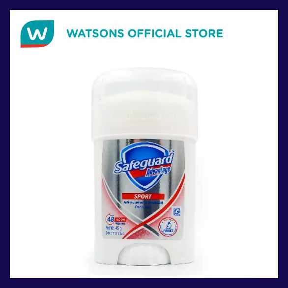 SAFEGUARD+xI&Anti!c~Perspirant$B^Deodorant/d^Cream/G^Sport/t^45g ...