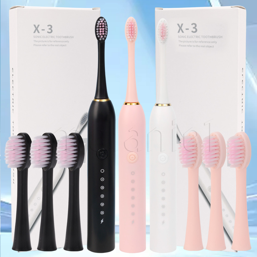 Electric toothbrush USB charging vibration waterproof ultrasonic soft ...