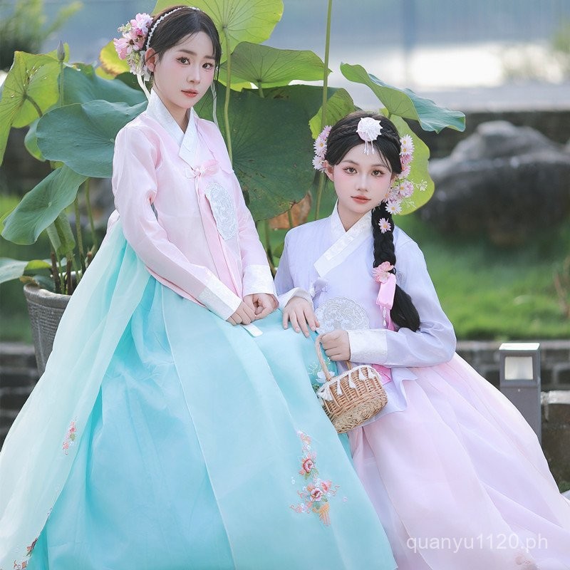 Hanbok New Style Performance Costume Hanfu Dress Ethnic Costume Ancient ...
