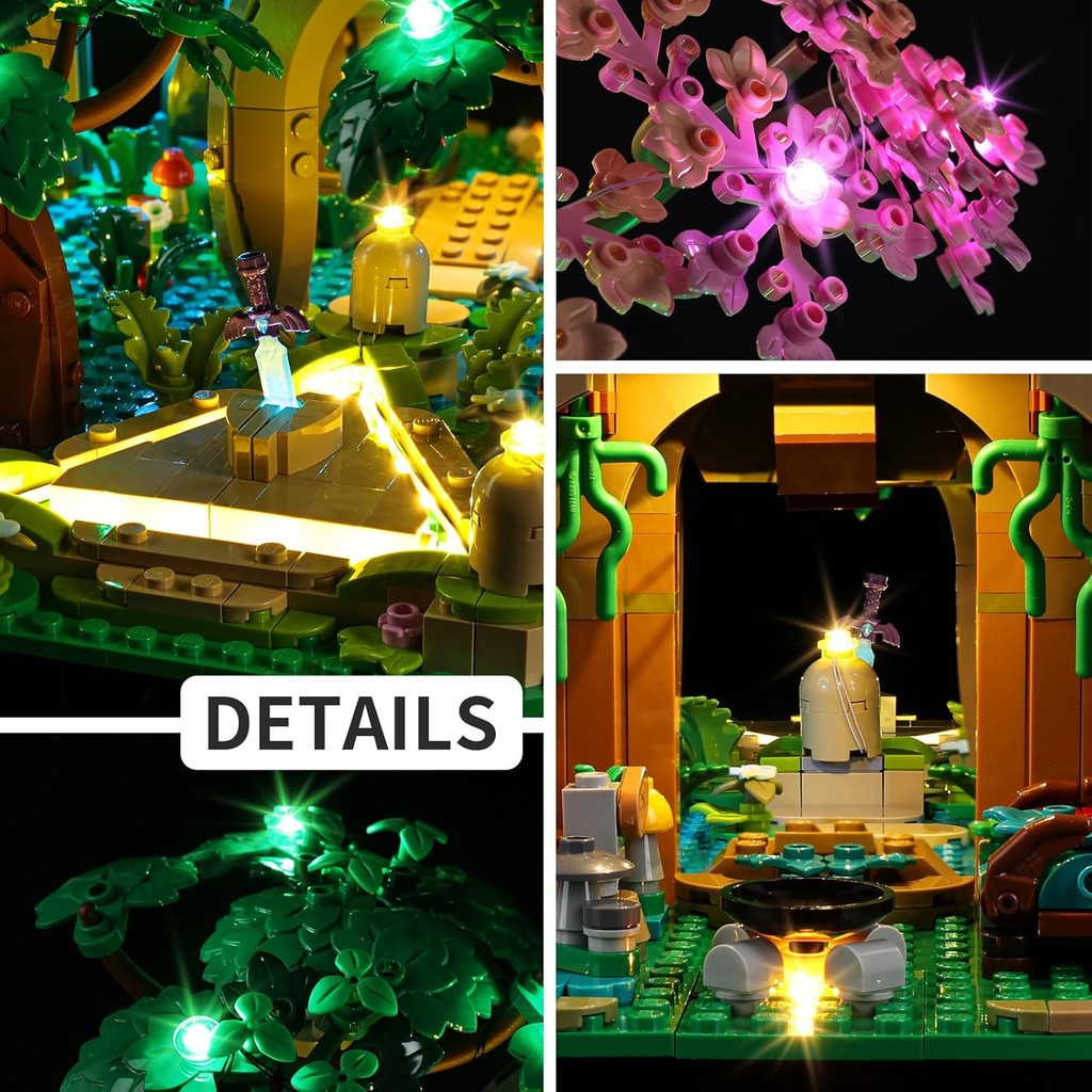 Kyglaring LED Lighting Kit for Lego The Legend of Zelda Great Deku Tree ...