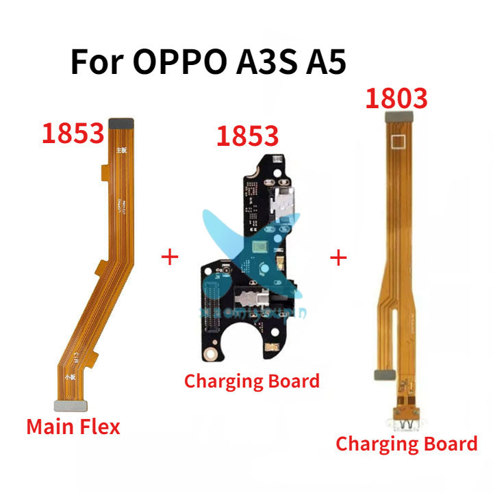 USB Charging charger port board for OPPO A3S CPH1803 CPH1853 Mic board ...