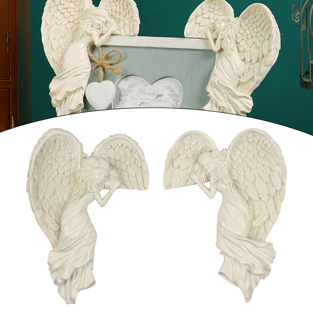 1 Set Creative Hanging Door Frames Angel Window Sill Door Frames ...