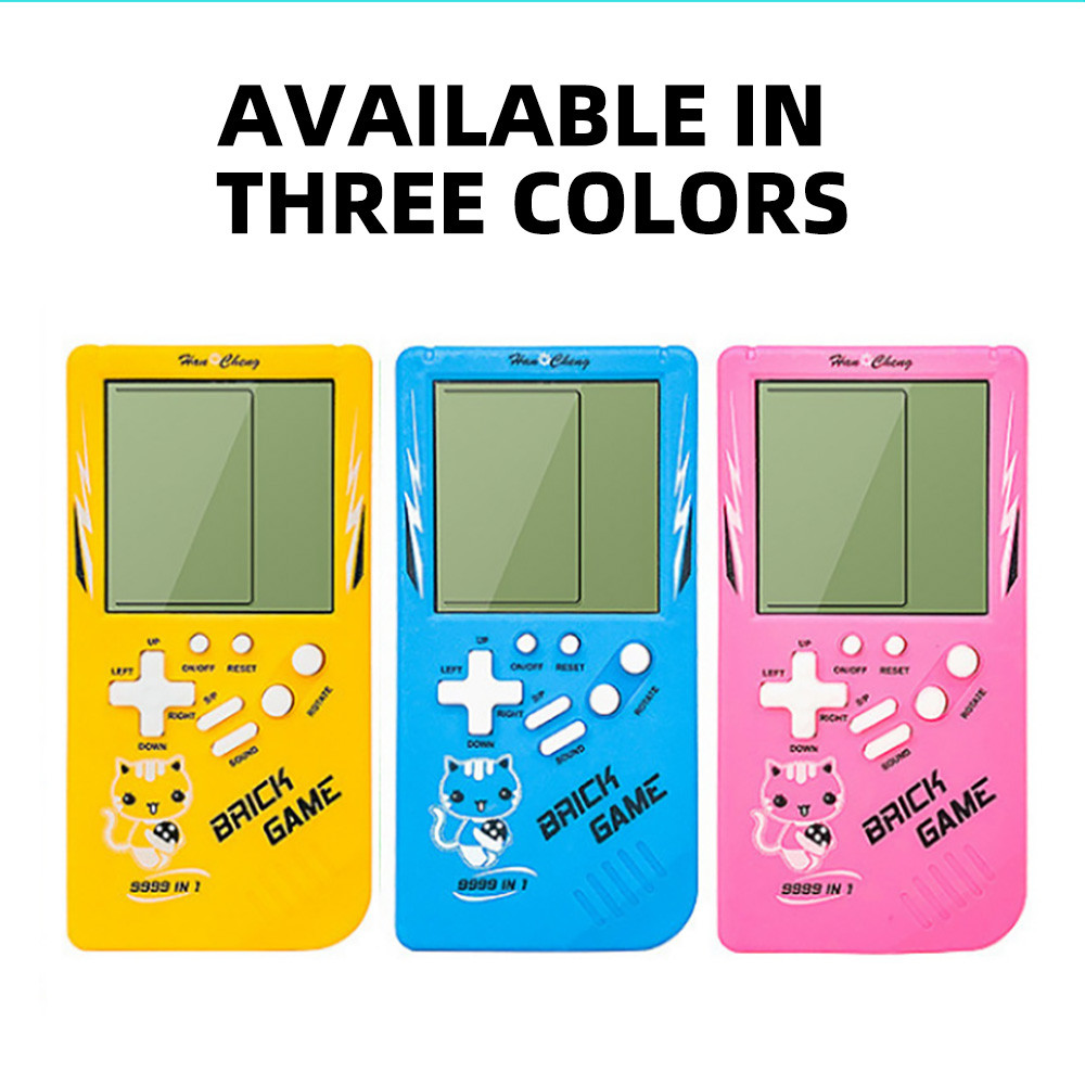 Vintage Classic Lcd Big Game Kids For 1Pc Screen Brick Machine Handheld ...