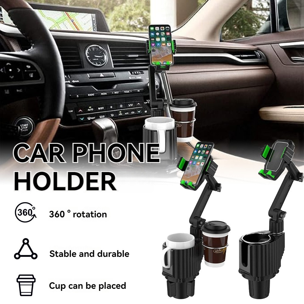 Multi-function Car Cup Holder Drinking Bottle Holder Phone Organizer ...