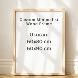 Frame Large Frame/ 60x80 & 60x90 cm - Without Poster and Acrylic ...