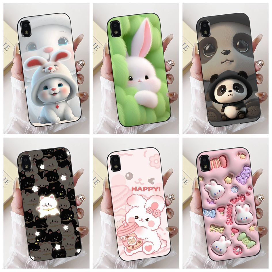 For ZTE Blade L210 Casing Cute Panda Rabbit Cartoon Soft Silicone TPU ...
