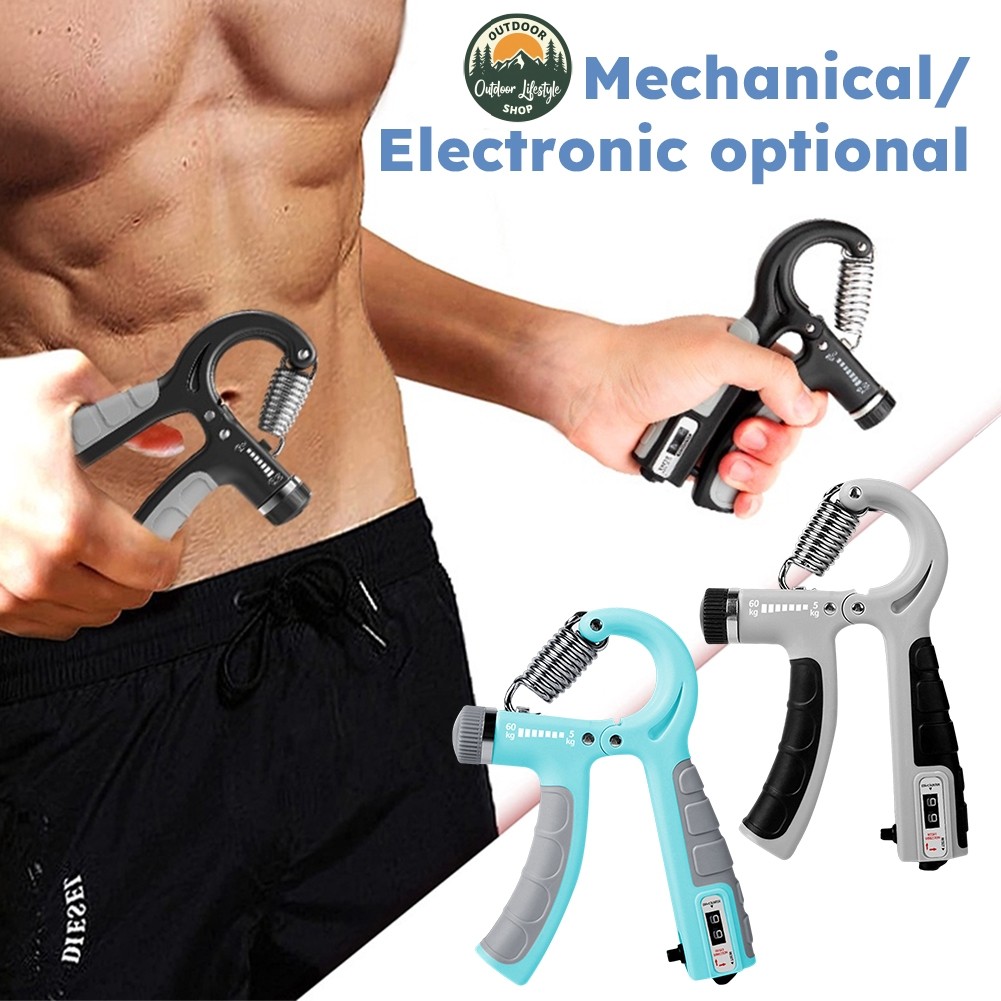 5-60Kg Adjustable R Type hand Grip Professional Hand Strength Wrist ...