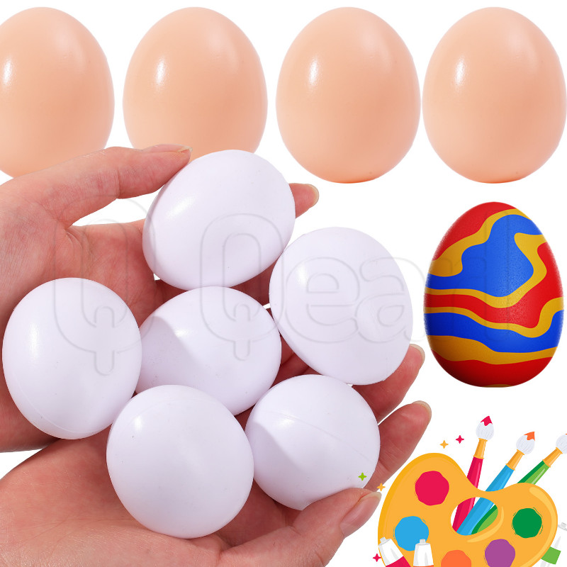 30Pcs DIY Paintable Easter Egg - Home Easter Theme Party Decor ...