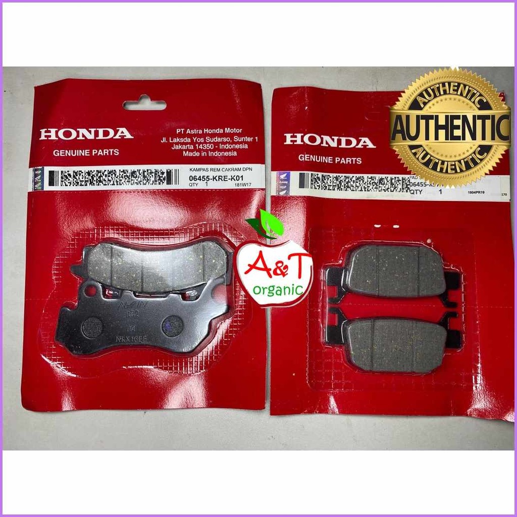 Pcx_Ge*160$d{CBSPONLY-djNot-XAABS-BAGenuine-XOHonda-IoBrake pad front ...