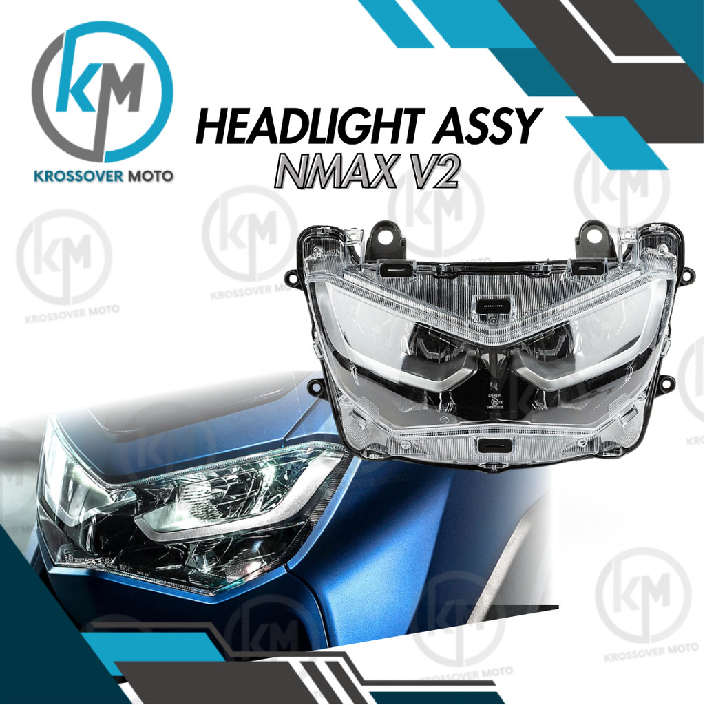 MOTORCYCLE LIGHTING HEADLIGHT ASSEMBLY FOR NMAX 155 / NMAX V2 ...