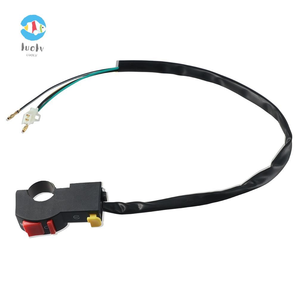 LUOLUVO Start/ Motorcycle Light Switch, 2.8*0.85*1.7inch Plastic ...