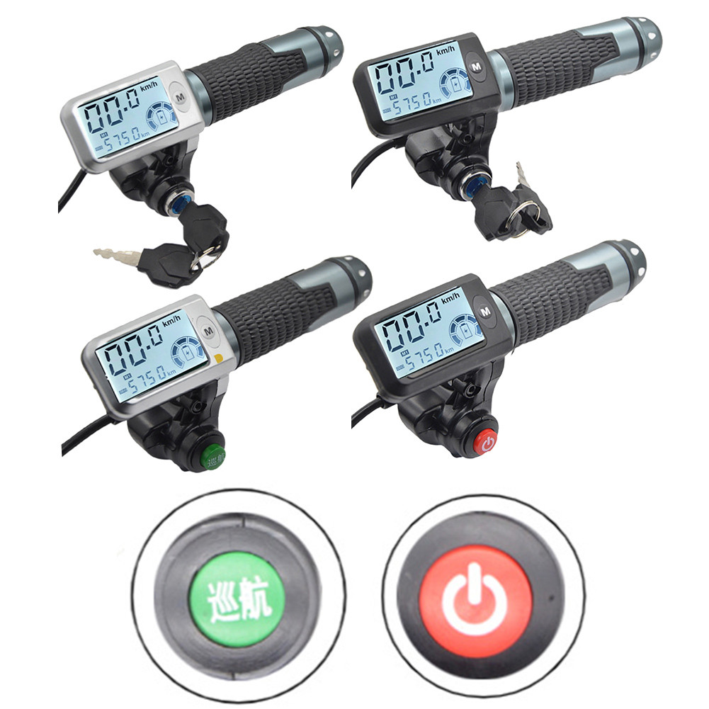 E-Bike Throttle 160CM Cable Length 3 Speed Gear Switching 8pin ...