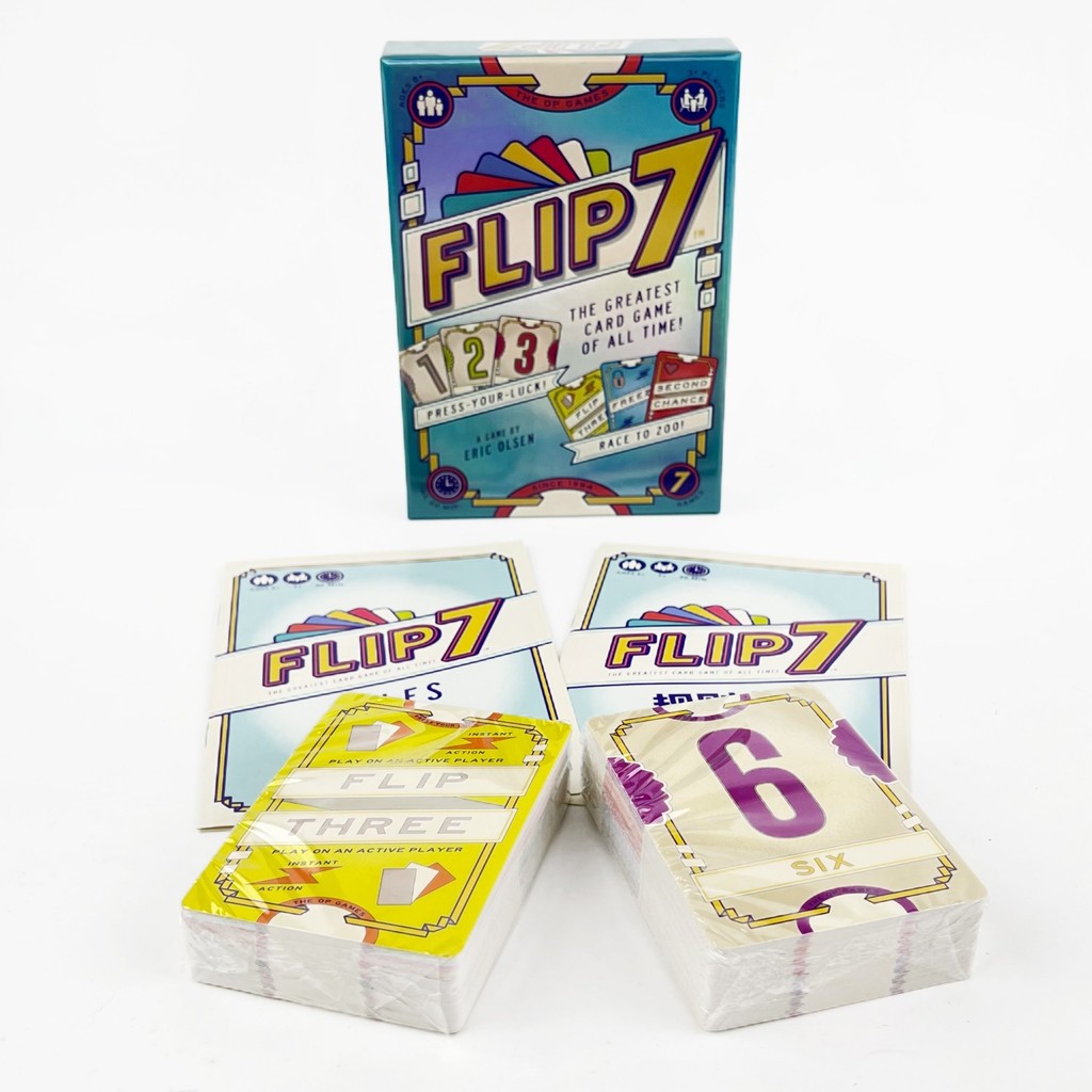 Flip Flip 7 Board Game Card Toys, Casual Entertainment Party Chess and ...