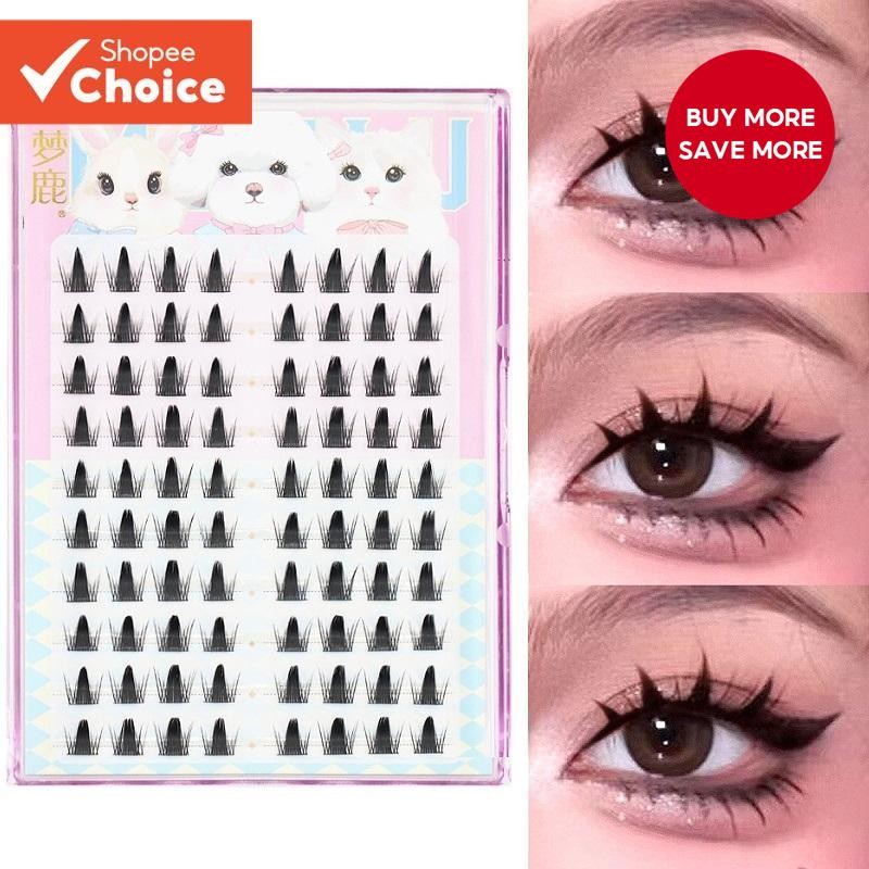 Dream Deer Mischievous Elf False Eyelashes Comics Eye Makeup Natural ...
