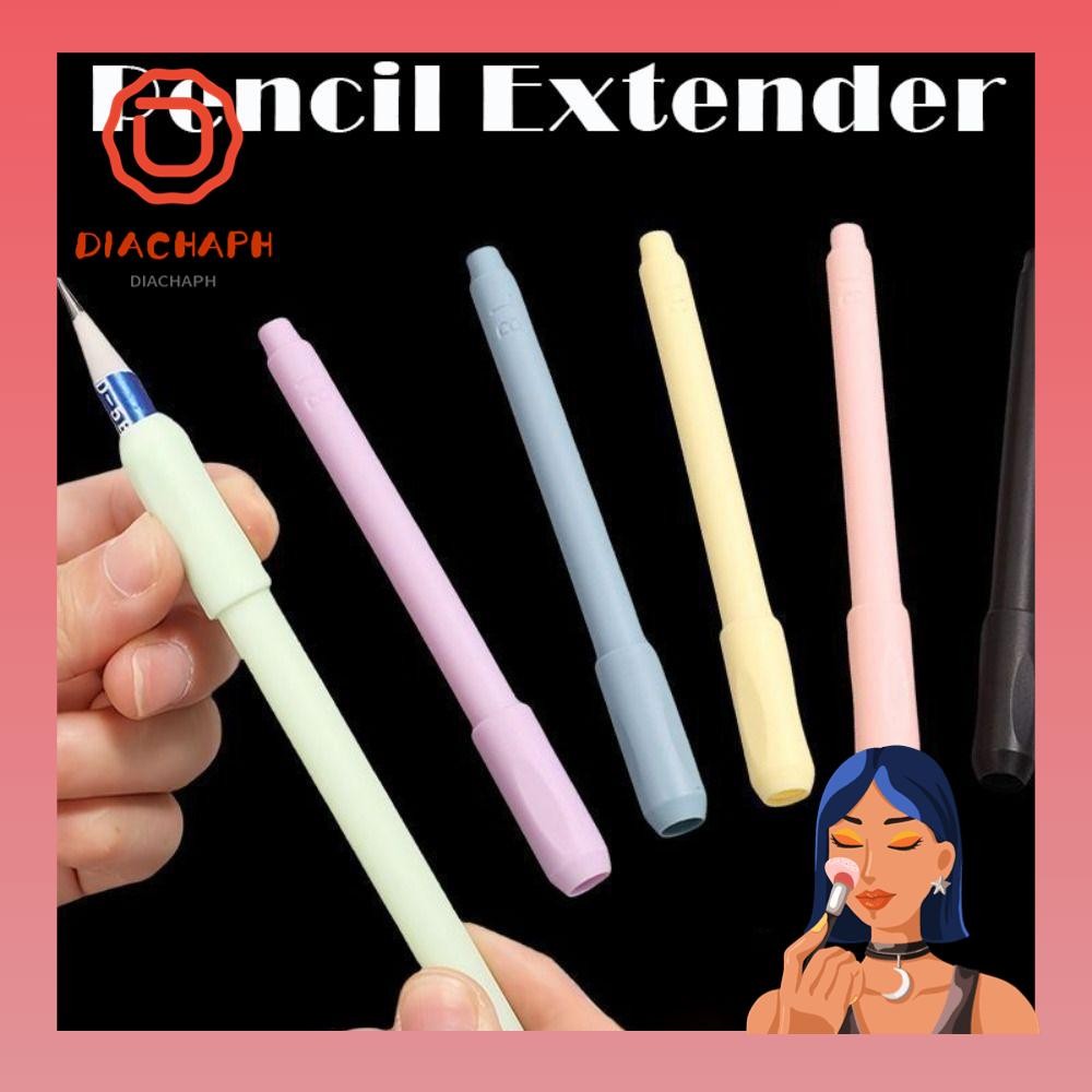 DIACHAPH Pencil Extender, Universal Plastic Pencil Extension Holder ...