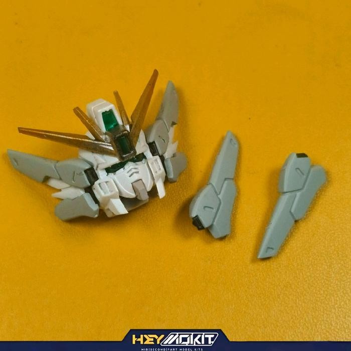 MG 1/100 WING 8827 SNOW WHITE PRELUDE PART HEAD FACE V FIN VFIN MODEL ...