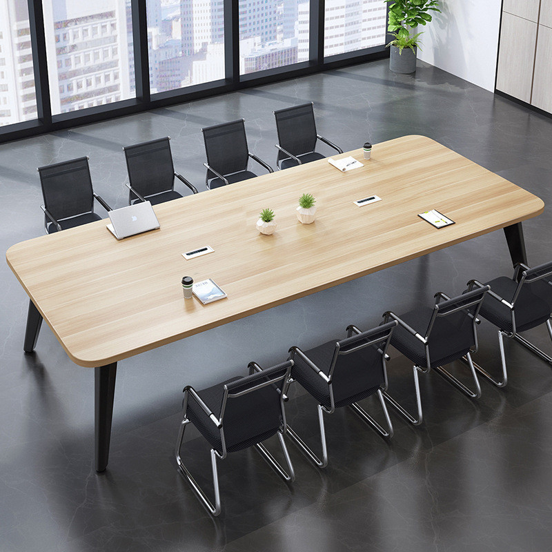 Modern Long Table for Workbench, Small Conference Table for Meeting ...