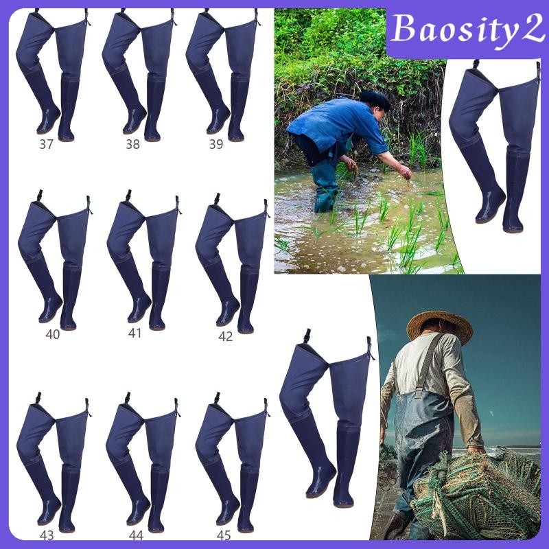 [Baosity2] Fishing Waders, Rain Boots Bootfoot for Adults Gardening ...
