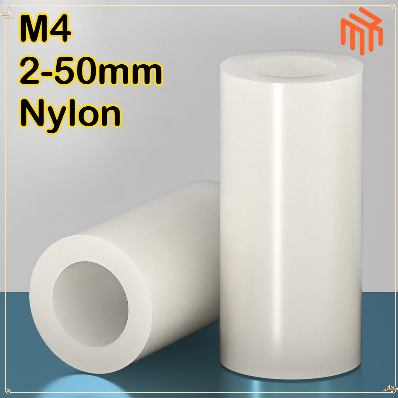 [MX1] M4 Insulation Isolation Column Plastic Cylindrical Hollow ...