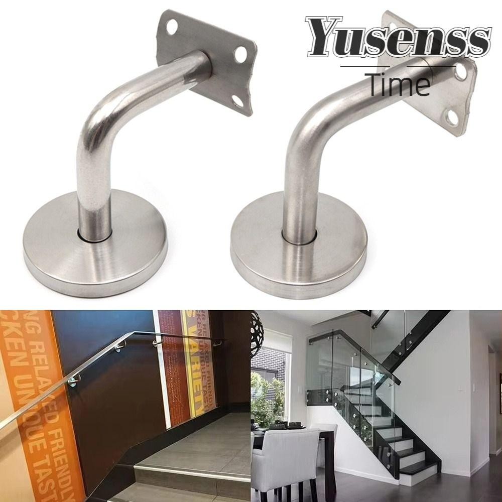 YUSENSS 1Pcs Handrail Bracket, Stair Railing Guardrail 60x60mm Hand ...