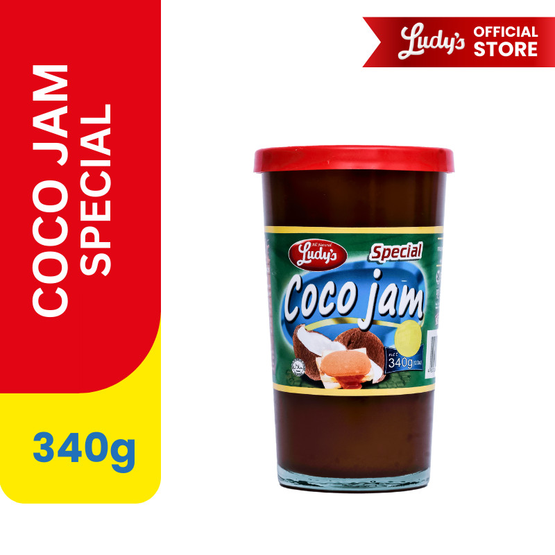 LUDY'S Coco Jam Special 340g (Rich & Sweet Coco Goodness Coconut Jam ...