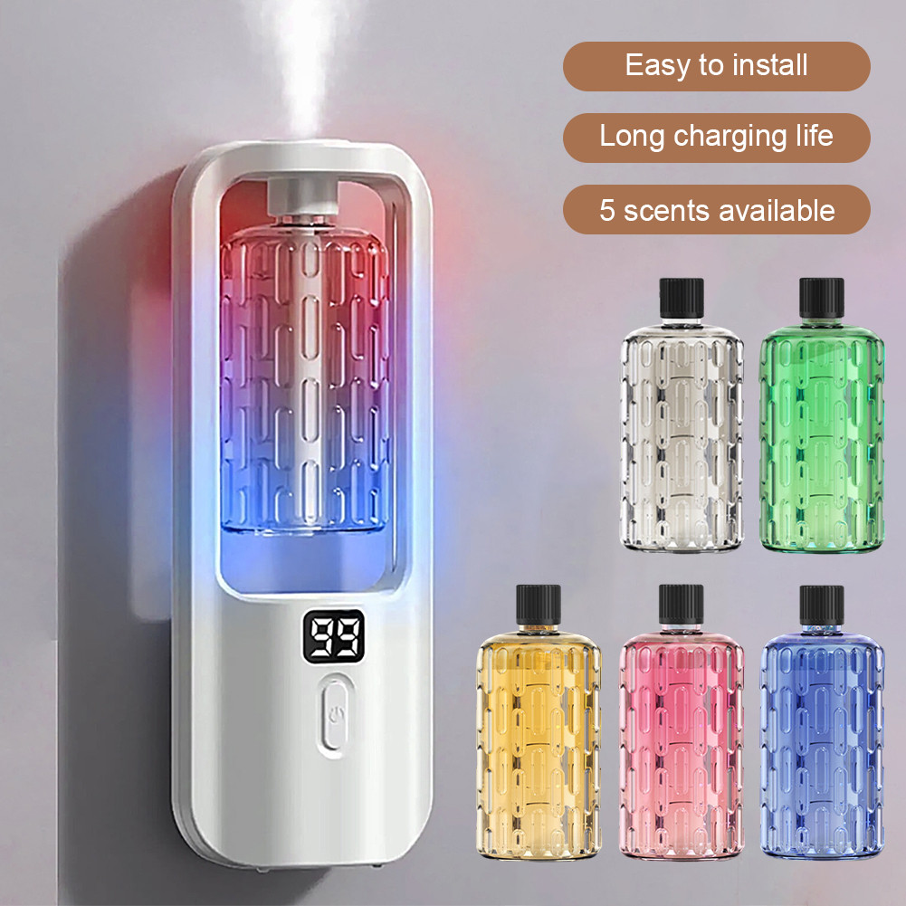 HS Digital display Rechargeable Fragrance Machine Automatic Aroma ...