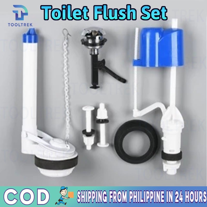 1 Set Cistern Fittings Water Tank Fittings for Toilet Flush Toilet ...