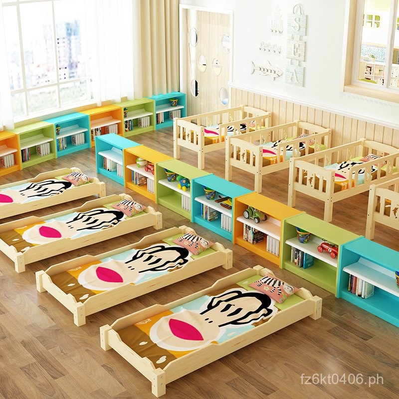 Small Bed Nap Bed Nap Bed Children's Bed Kindergarten Solid Wood ...