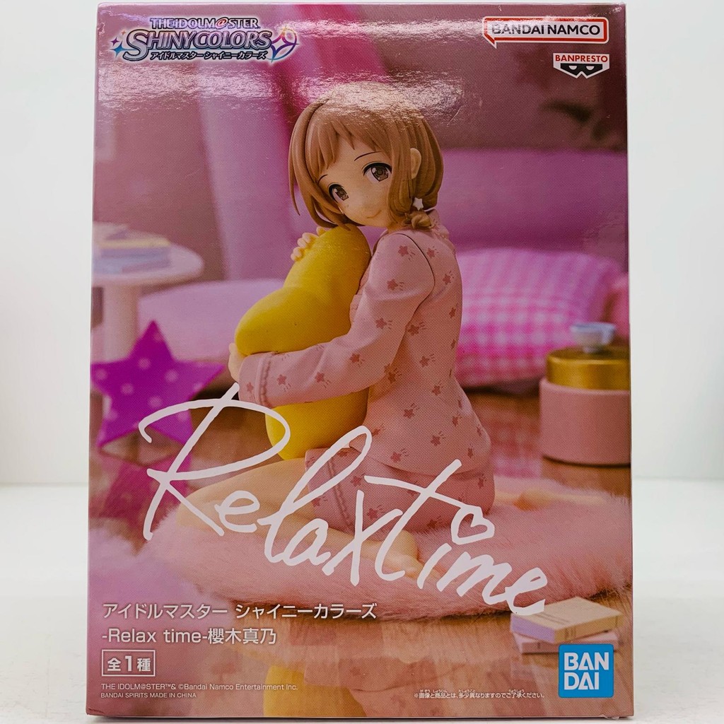 IDOLMASTER Shiny Colors Figure Sakuragi Mano Relax time Anime Japan ...