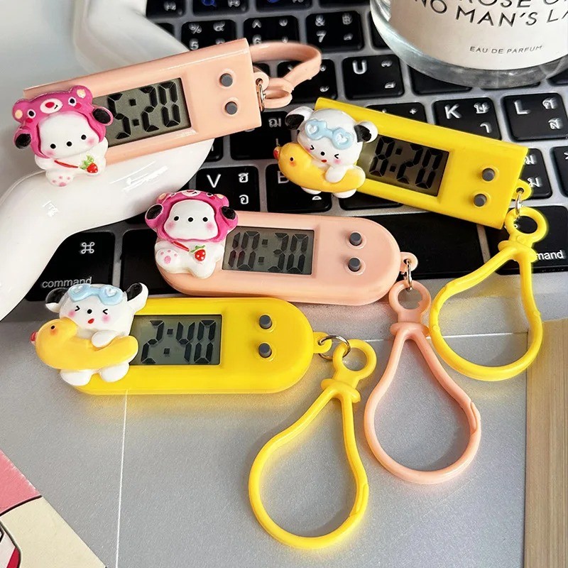 Cartoon Mini LED Digital Timer Portable Cute Electronic Clock for ...