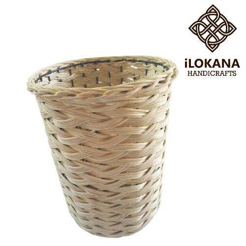 Ilokana Handicrafts Woven Wicker Rattan Metal Basket | Shopee Philippines