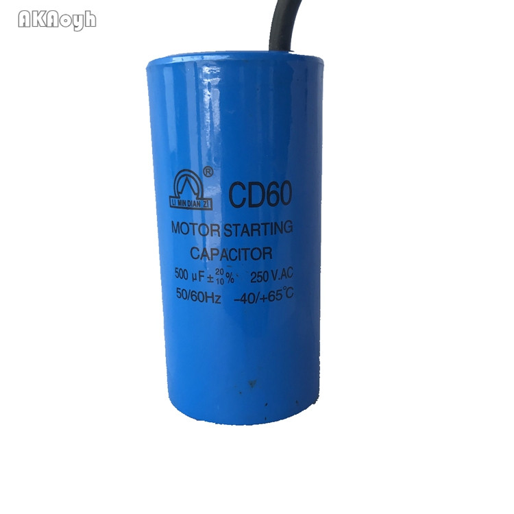 Cd60 Start Capacitor Single Phase Motor AC Motor Start Capacitor Motor ...