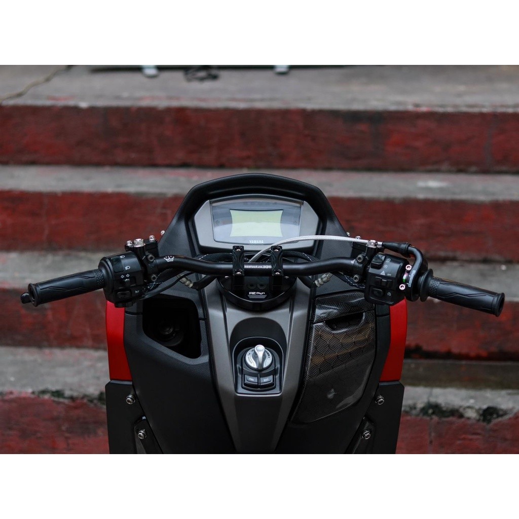 Jet2 Wheels Handlebar with Pztech Headpost for NMAX V2 (Handlebar set ...