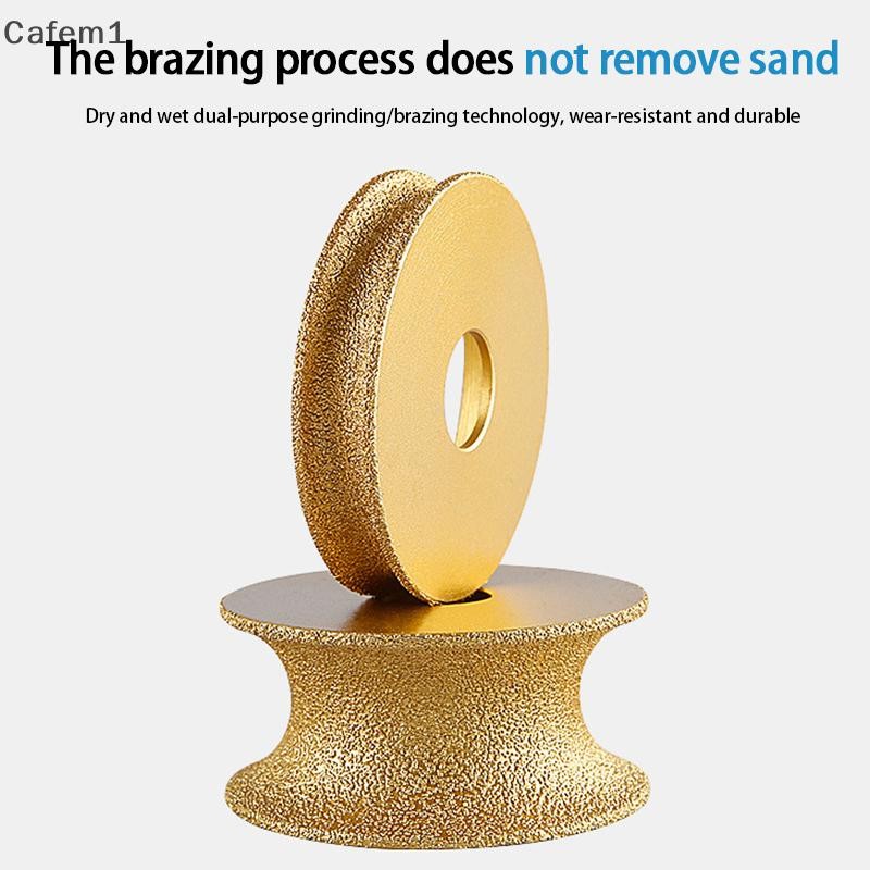 Cfph 75mm Brazing Diamond Profiling Wheels For Marble And Granite Angle ...