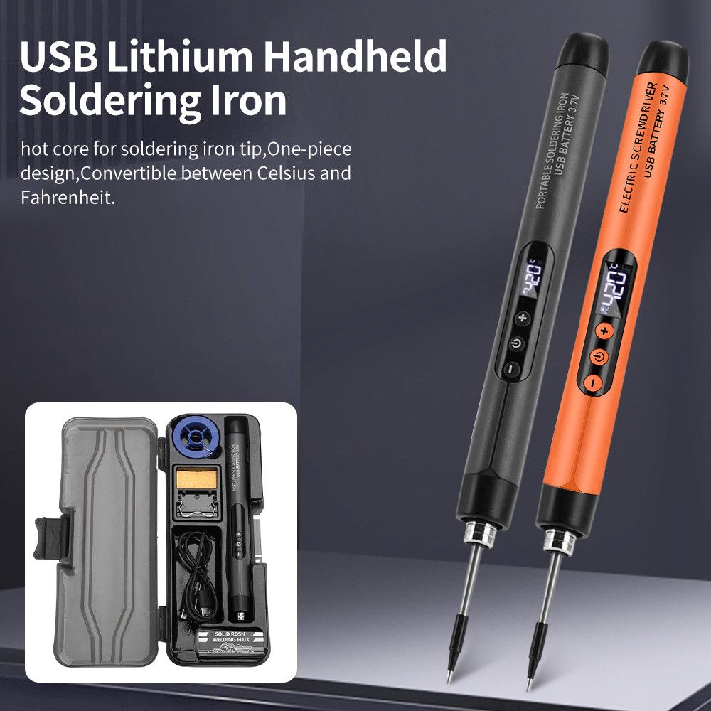 New USB with digital display electric soldering iron type-C interface ...