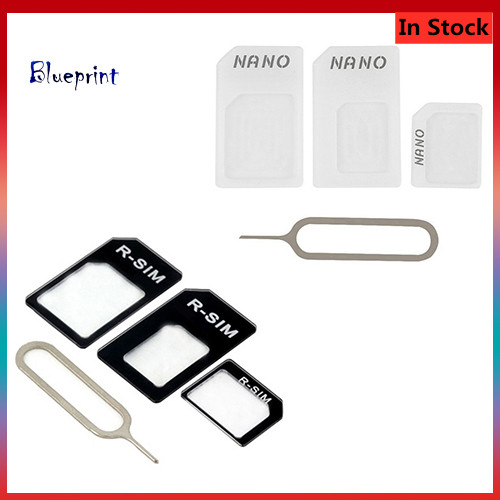 BLP 3 in 1 NanoSIM Card to Micro SIM Card to Standard SIM Card Adapter ...