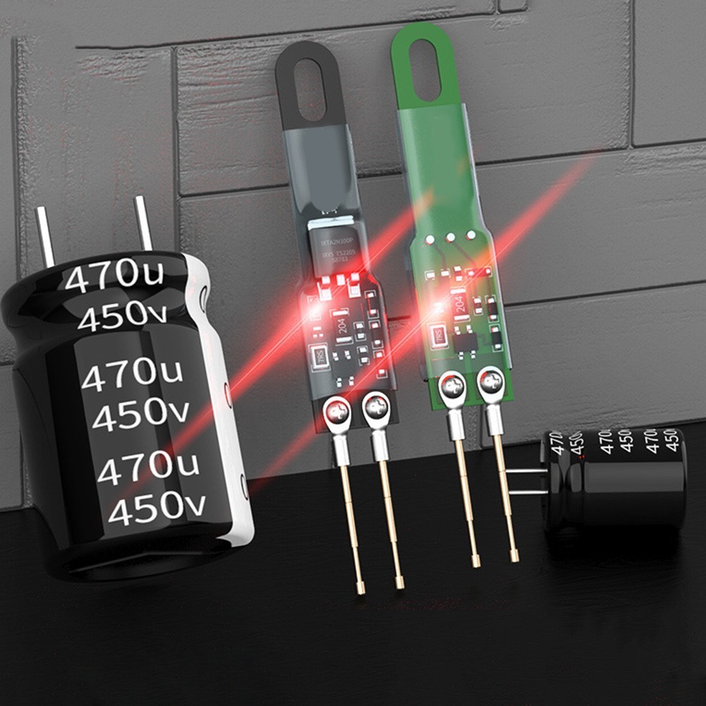 LED Indicator Capacitor Discharger Pen for 1000UF and 5000UF Capacitors ...