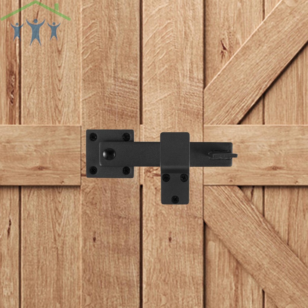 Door Latch Carbon Steel Flip Latch Solid 360 Degree Rotation Sliding ...