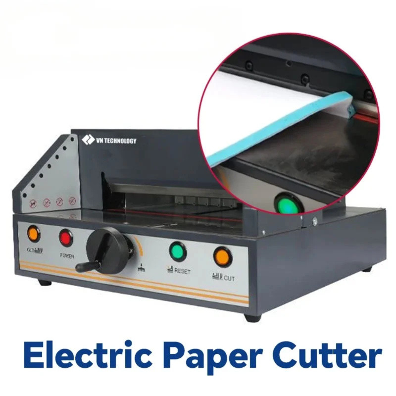 Electric Paper Cutter Heavy Duty 4CM Thick Layer Paper Cutter Small ...