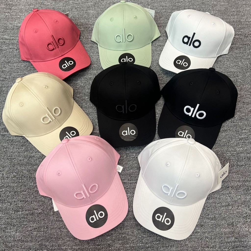 Alo Baseball Cap Sports Style Dome Curved Brim Hat Issued in 2025 ...