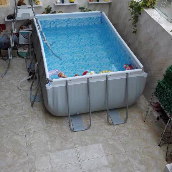 Extra Large Household Stand Swimming Pool Outdoor No Inflation Required ...