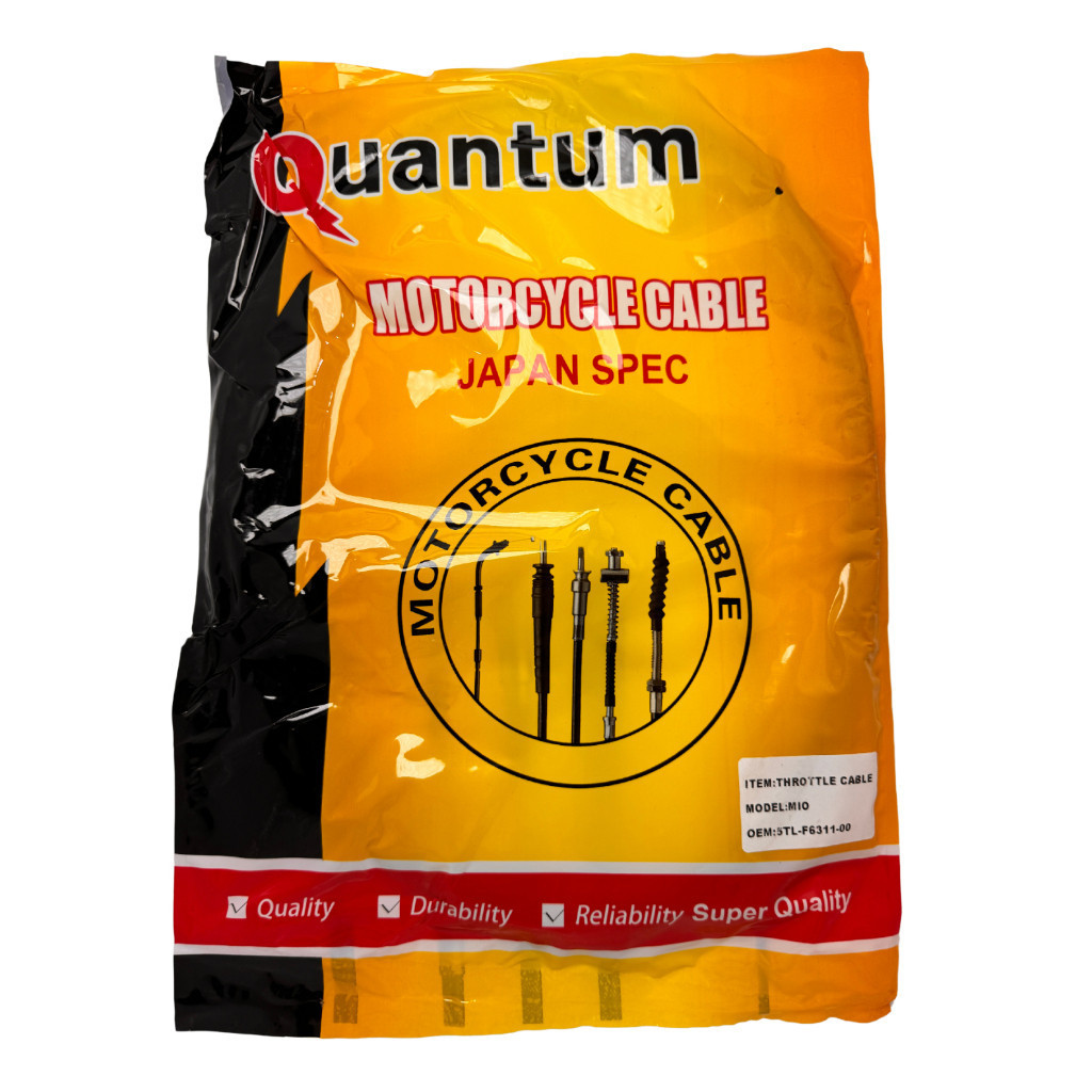 QUANTUM THROTTLE CABLE WAVE125/WAVE100R/XRM110/EURO/DAANG HARI/TC150 ...