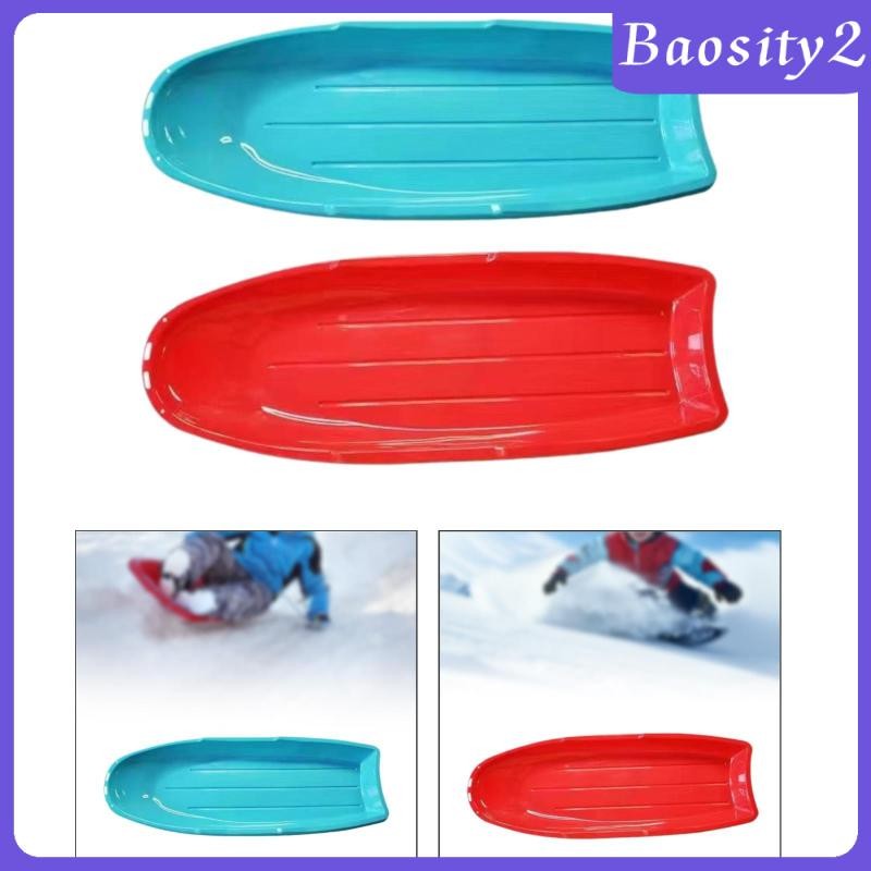 [Baosity2] Snow Sled Classic for Kids Adults Wear Resistant Large Heavy ...