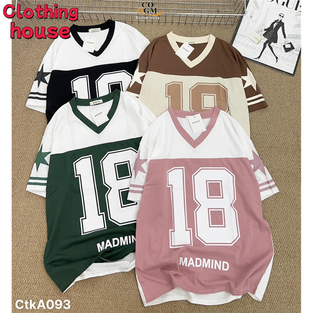 Number 18 Dry T-Shirt Standard Sublimation Korean style Jersey ...