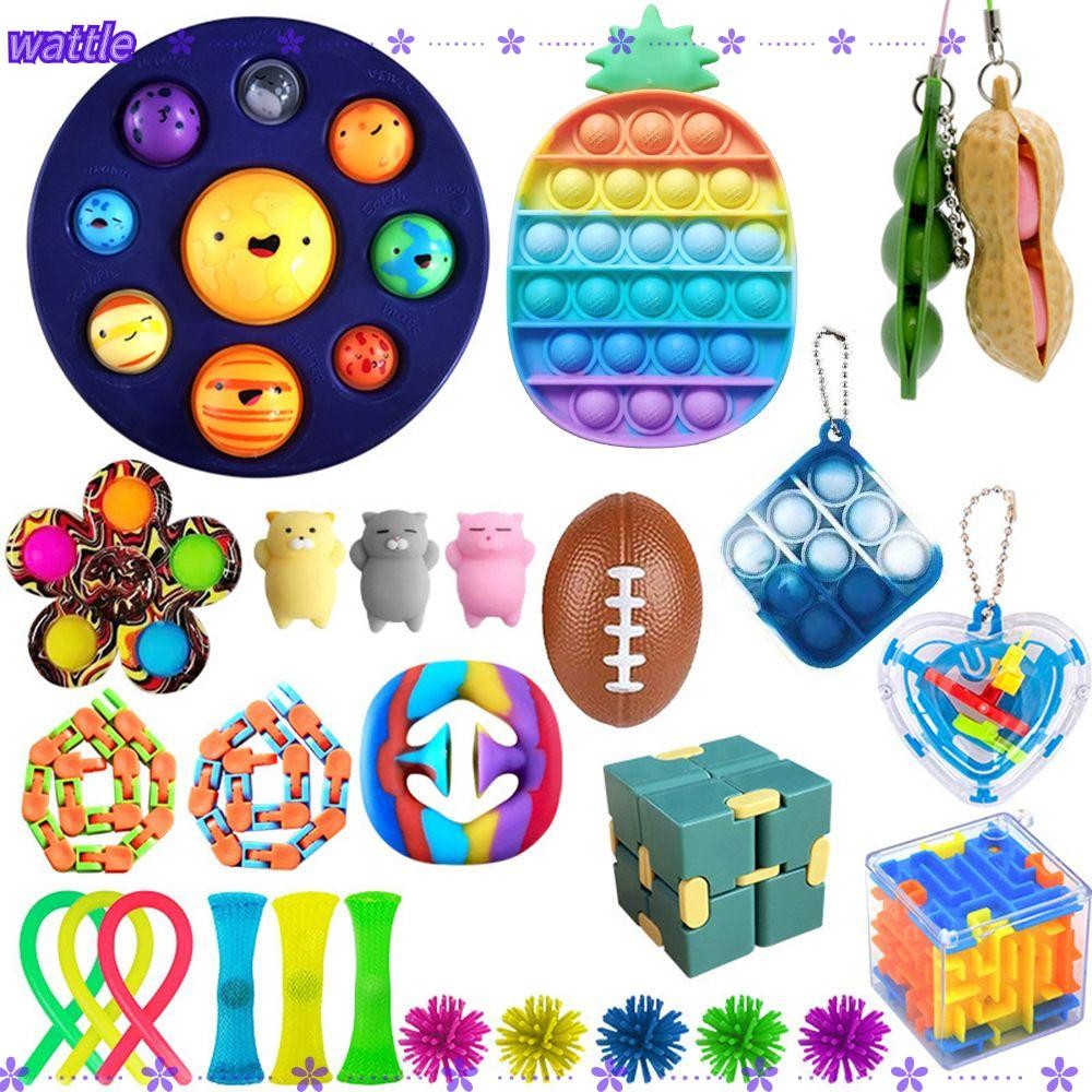 WATTLE Fidget Advent Calendar Fun Sensory Fidget Toy Pack Pop Fidget ...